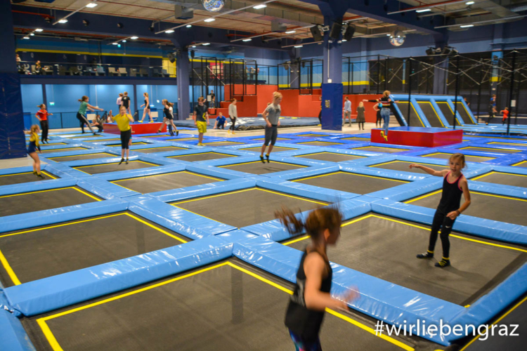 Trampolinparks in Graz und Umgebung