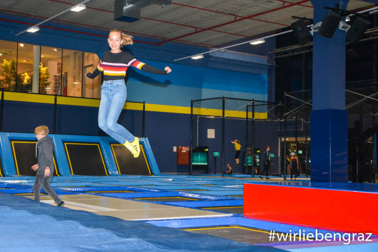 Trampolinparks in Graz und Umgebung