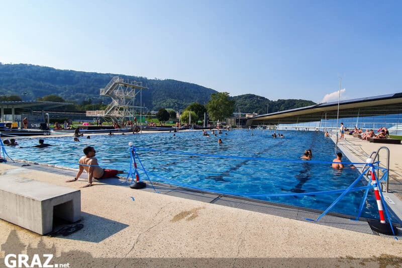 Freibäder und Hallenbäder Graz - Öffnungszeiten, Preise 2026 - Alle Infos